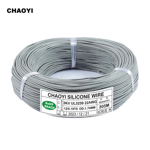 Buy Free Sample Awm 3239 High Voltage 3kv Ul3239 22awg High Temperature ...