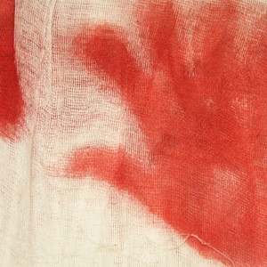 Buy Halloween Creepy Cloth Decoration Blood Hand Prints Cloth Halloween ...