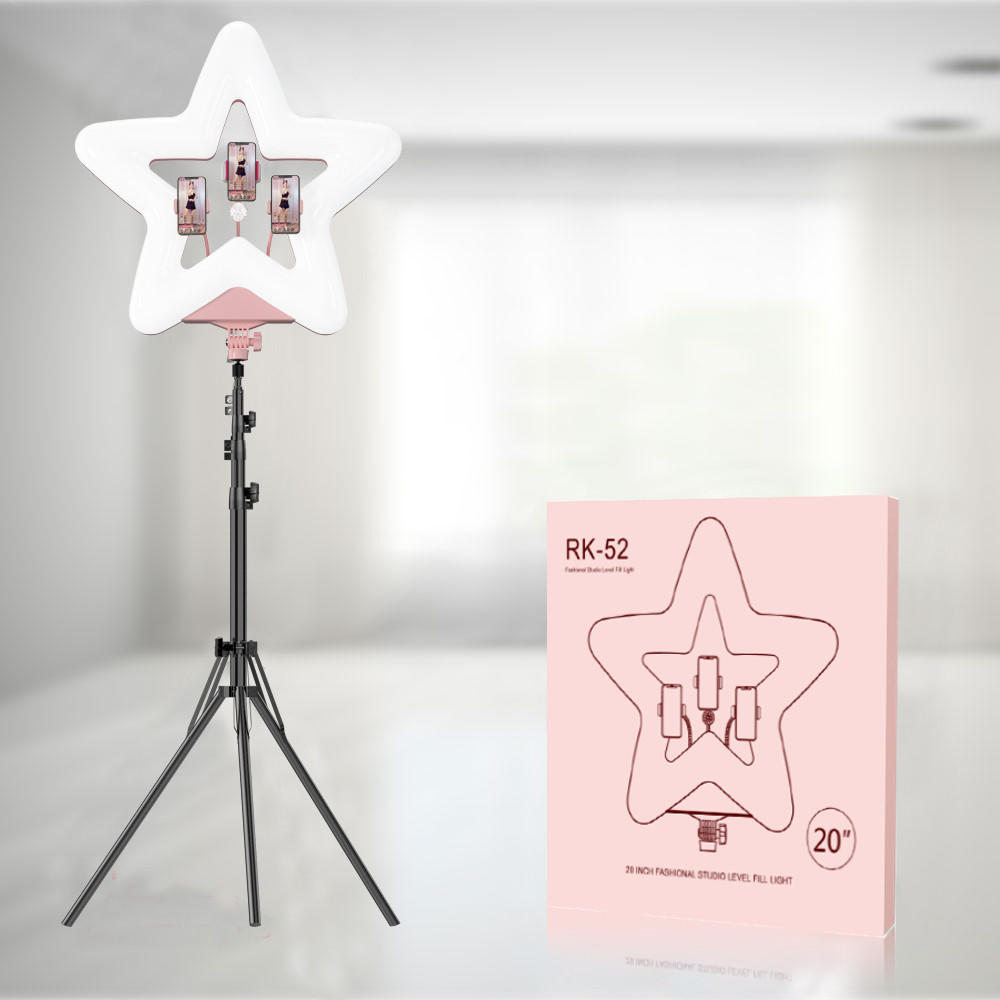 Buy Heart Shape 20inch 45w Led Ring Light With Tripod Stand Photography ...