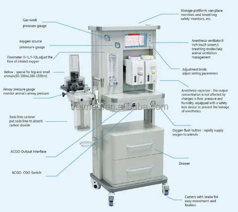 Buy Hospital Equipment Icu Operation Soporte De Maquina De Anestesia ...