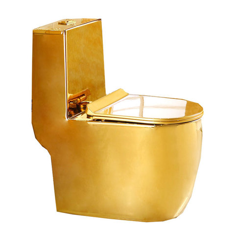 Buy Hot Selling Bathroom Wc Porcelain Gold Luxury Sanitaryware Toilet ...
