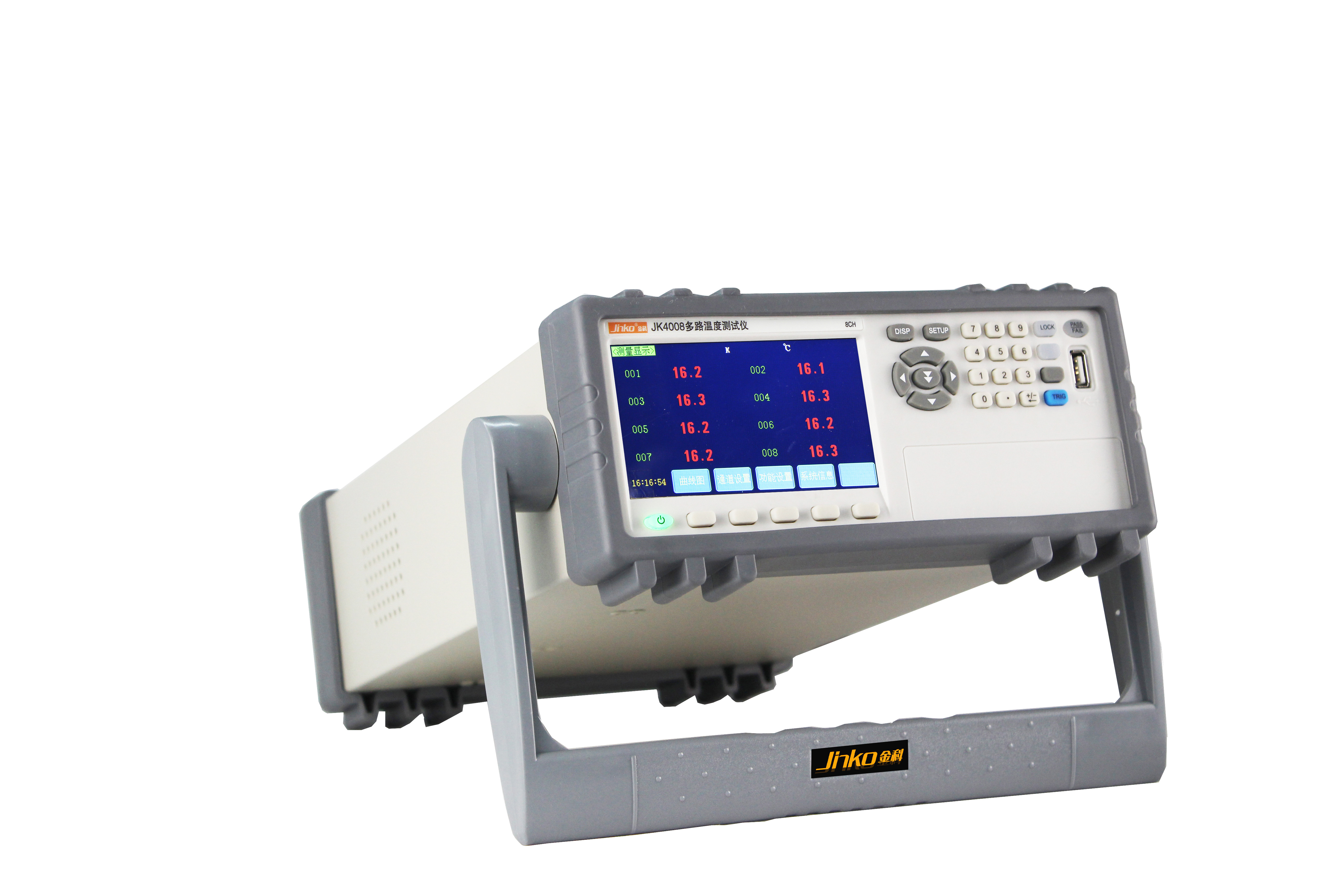 Buy Jinko Thermometer Temperature Data Logger Jk4008 Multichannel ...