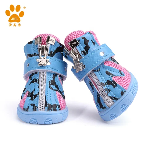 Buy Jml New Design Leather Pet Shoes On Sale Non Slip Rubber Dog Shoes ...