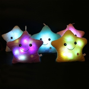 Buy Led Light Pillow Custom Star Plush Pillow from Yangzhou STEP Toys ...