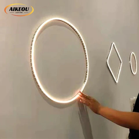 Buy Metal Mounting Profile Track Flexible Aluminum Clips Accessories ...