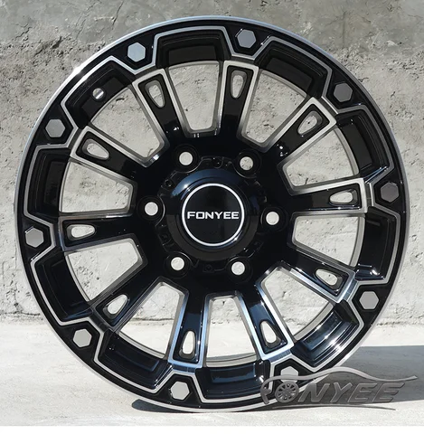Buy Modified Off-road Wheels With Black Ten Pillar Internal Concavity ...