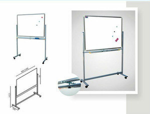 Buy Movable Writing Board Rolling Mobile Double Sided Magnetic ...