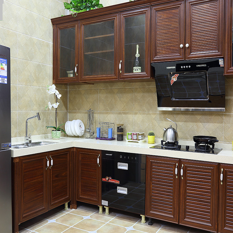 Buy New Model Kitchen Furniture Countertops Aluminum Kitchen Cabinet ...