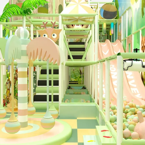 Buy New Naughty Castle Kids Soft Play Set Play Equipment Set Ball Pools ...