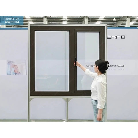 Buy Office Hotel Casement Windows Double Glazing Tempered Coated ...