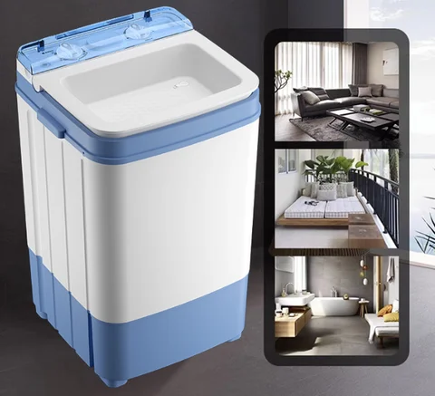 Buy Portable Family Semi Automatic Washing Machine Shoe Washing Machine ...