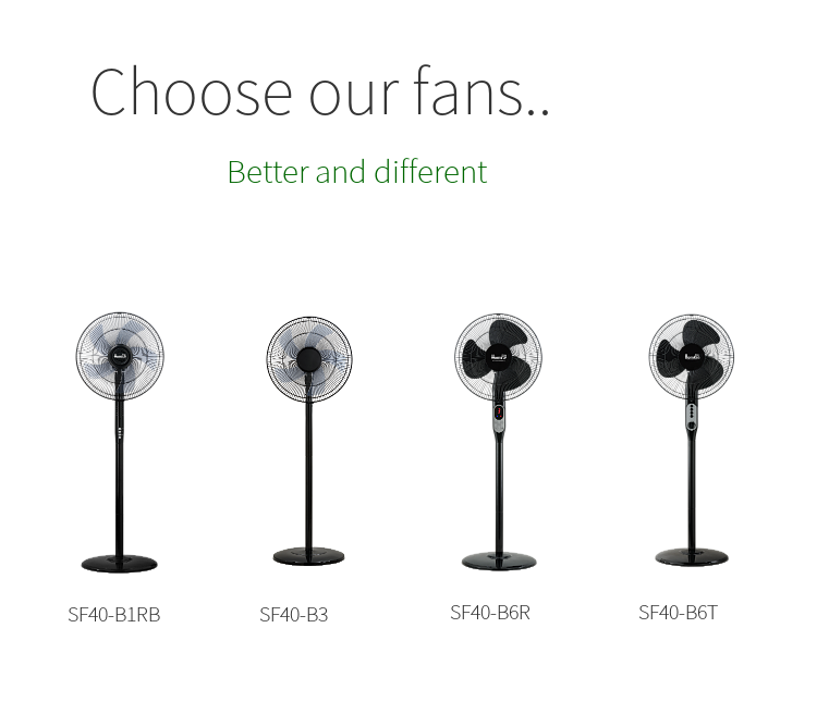 Buy Ready Stock Stand Fan Powerful Home Electrical Fans General ...