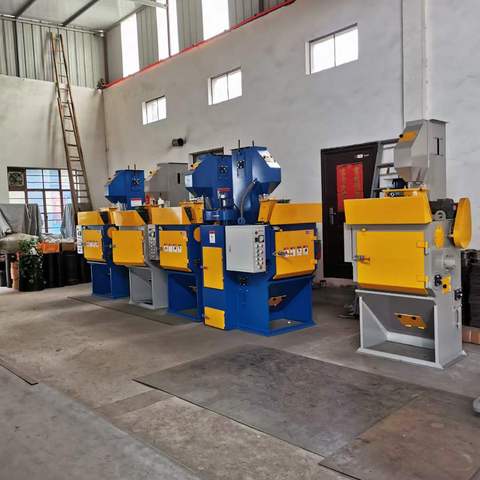 Buy Sa 2.5 Shot Blasting Machine Model Q324 For Zinc Aluminum Iron ...