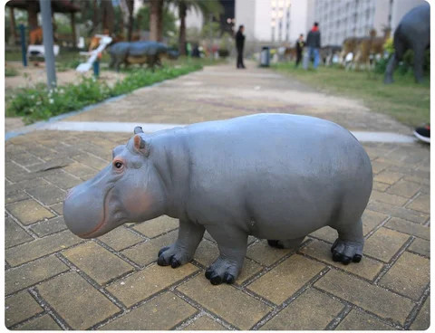 Buy Se7art Custom Outdoor Garden Decoration Frp Life Size Animal ...