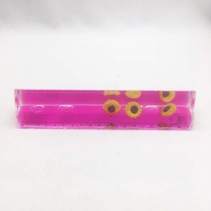 Buy Stationery Craft Aqua Acrylic Ruler Triangle Liquid Ruler from ...