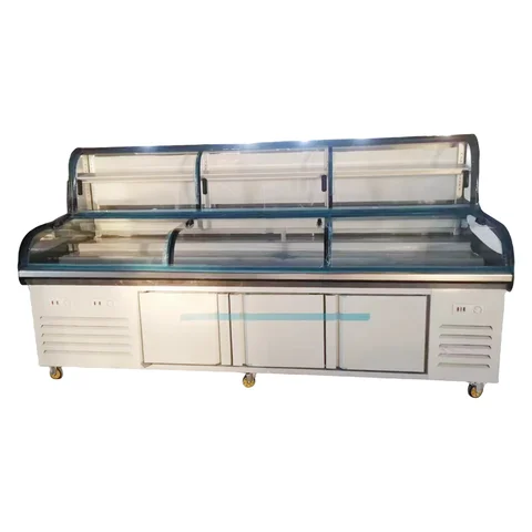 Buy Three-temperature Commercial Vertical Display Freezer Fruits And ...
