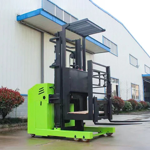 Buy Warehouse Full Electric Order Picker Forklift 1 Ton High Level ...