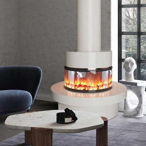 Buy Water Vapor Fire Steam Electric Fireplace Fire Pit Fire Bowl Steam ...