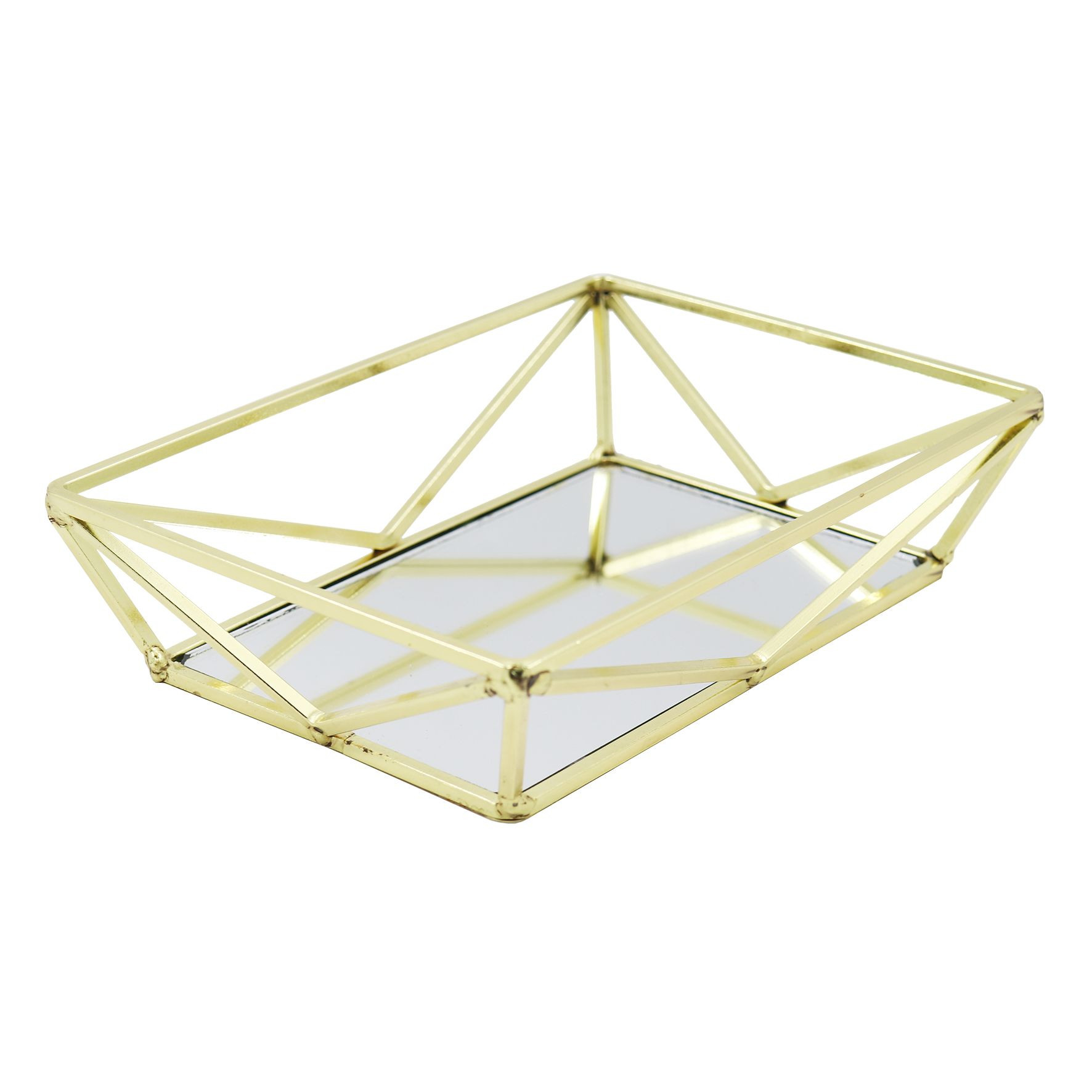 Buy Metal Tray ,decorative Tray, Dresser Tray, Jewelry Tray, Bathroom ...