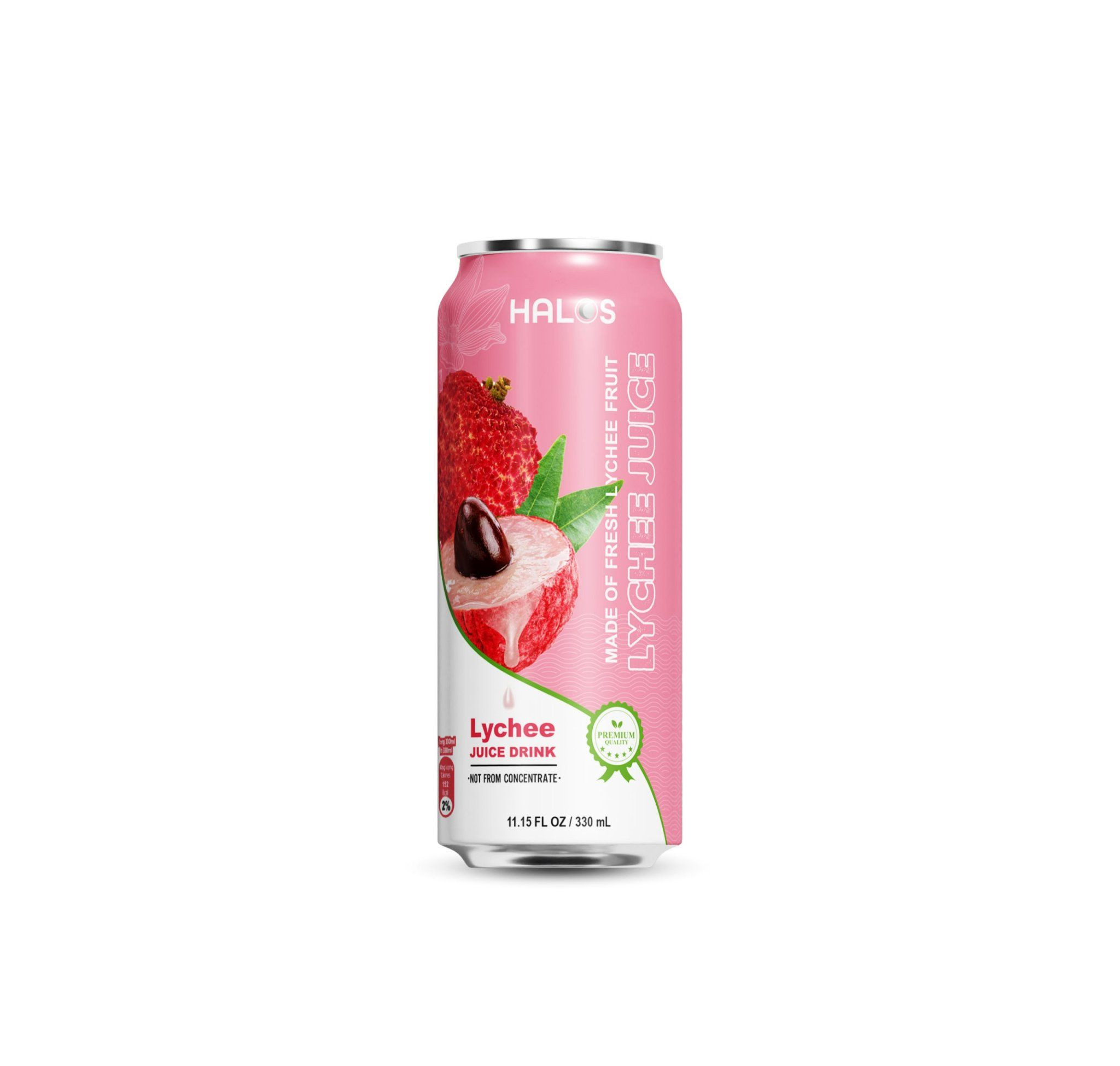 Buy Halos/oem Lychee Juice Drink 330ml Sleek Can from HALOS FOOD AND ...