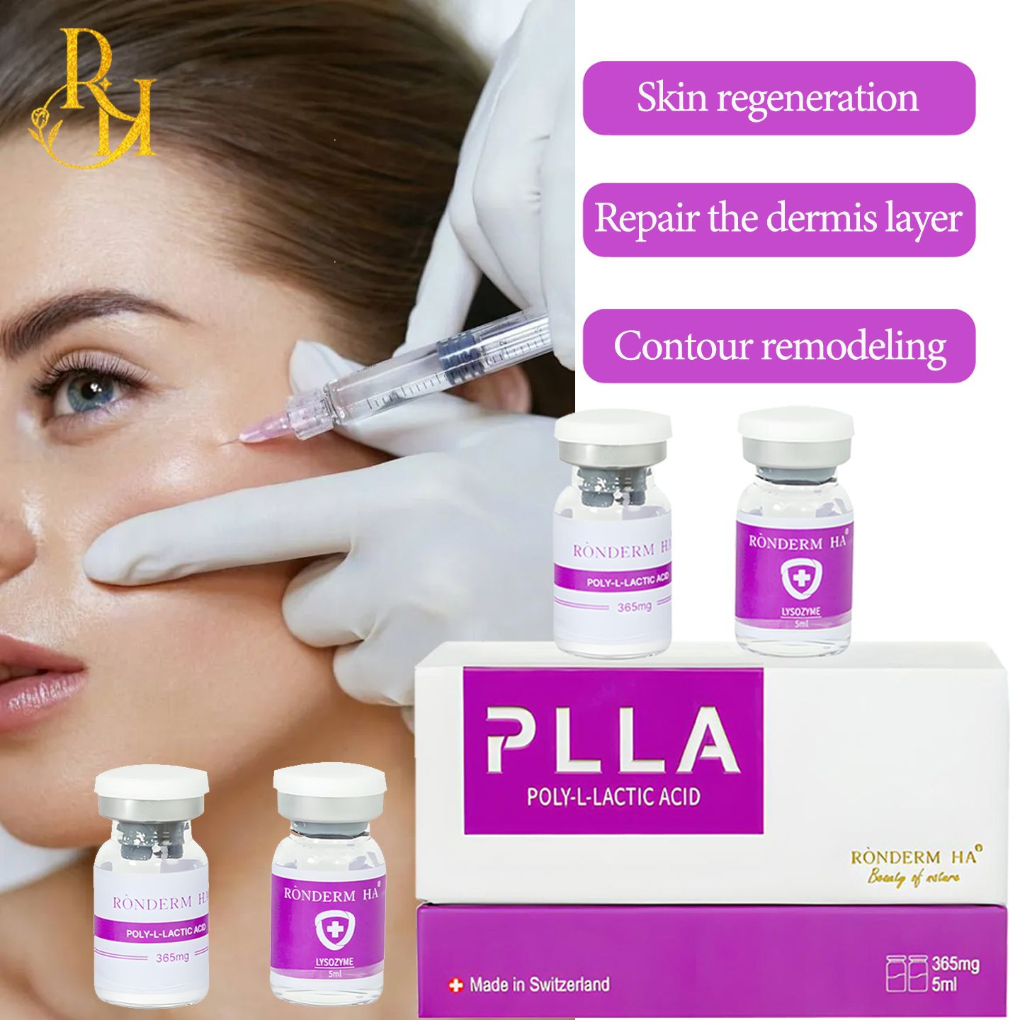 Buy Plla Polylactic Acid Facial Filler For Skin Regeneration from ...