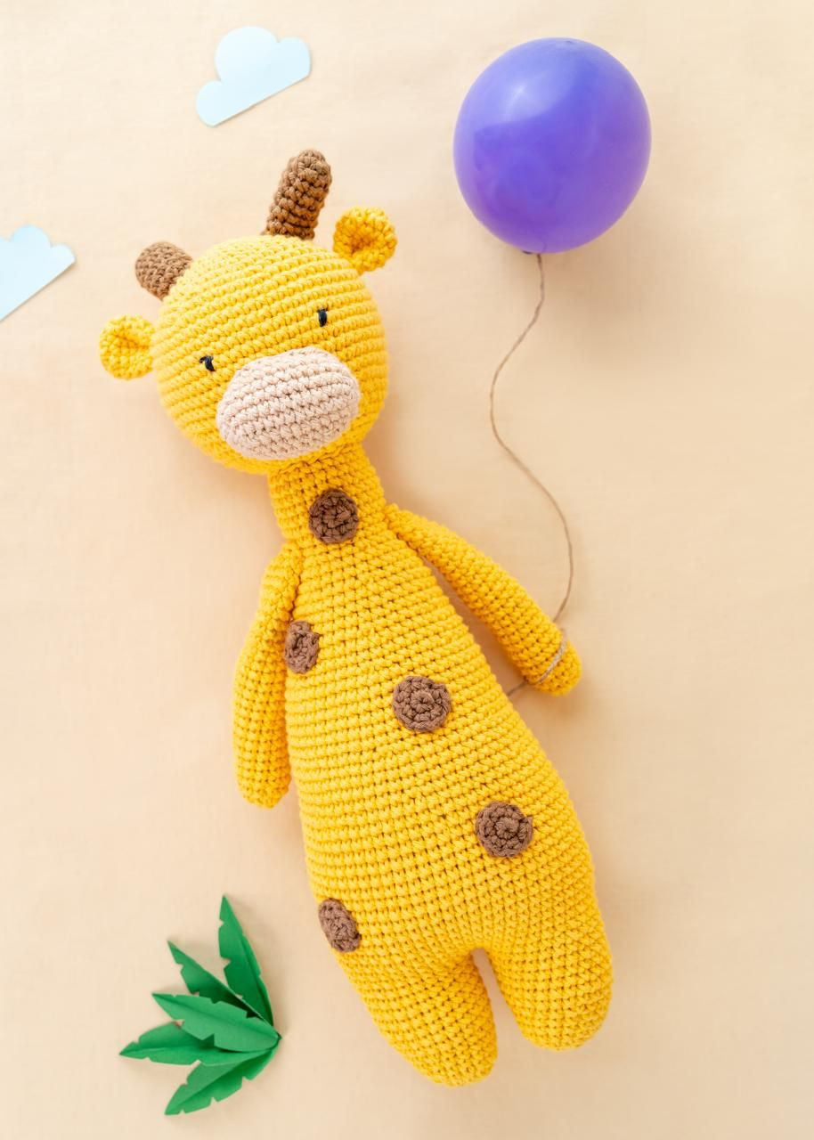 Buy Crochet Giraffe from Little lifters, India | Tradewheel.com