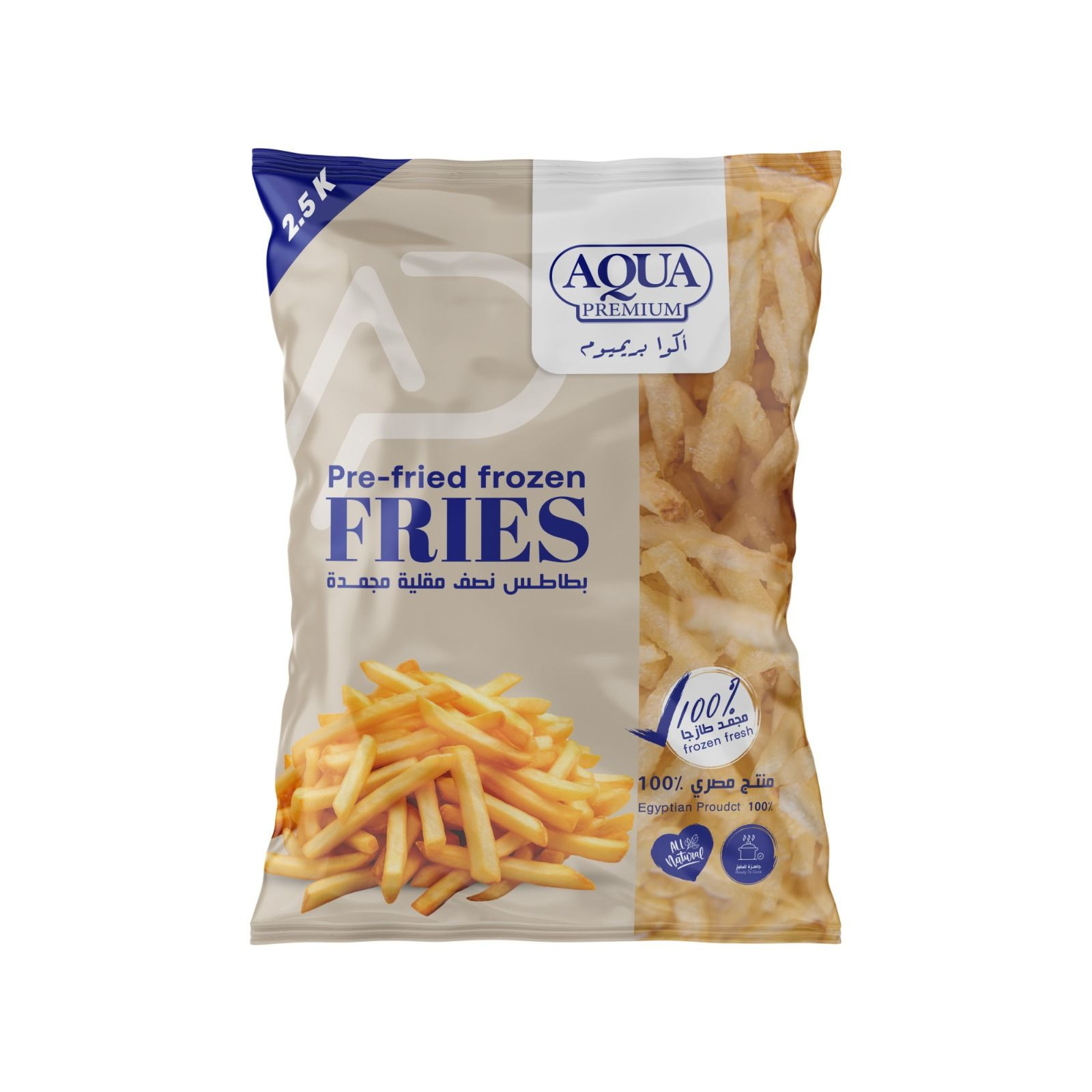 Buy Aqua Premium Frozen Fries from Pure Osho General Trading - Aqua ...