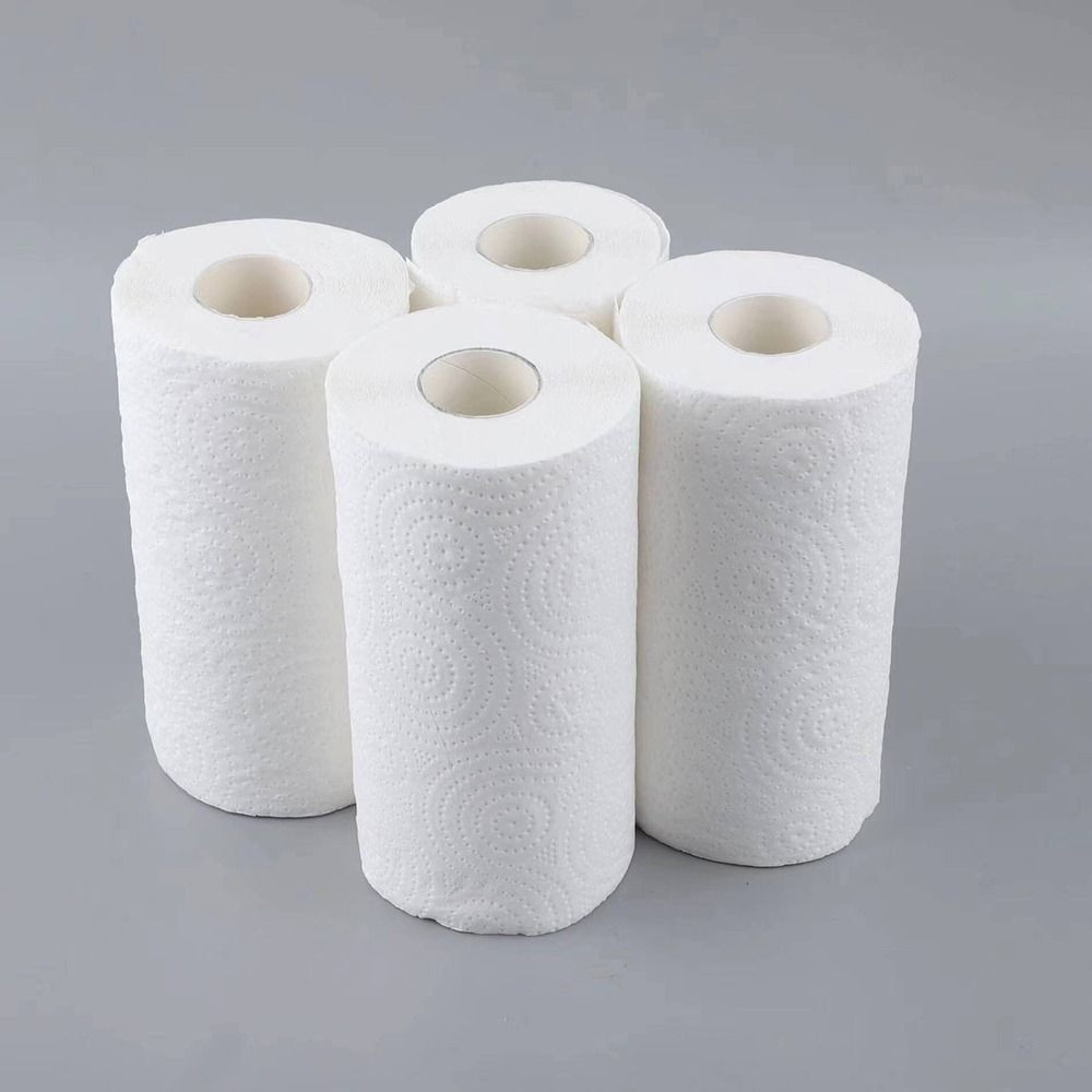Buy 100% Virgin Pulp Tissue Paper Natural 2 Ply Pattern Printed Toilet ...