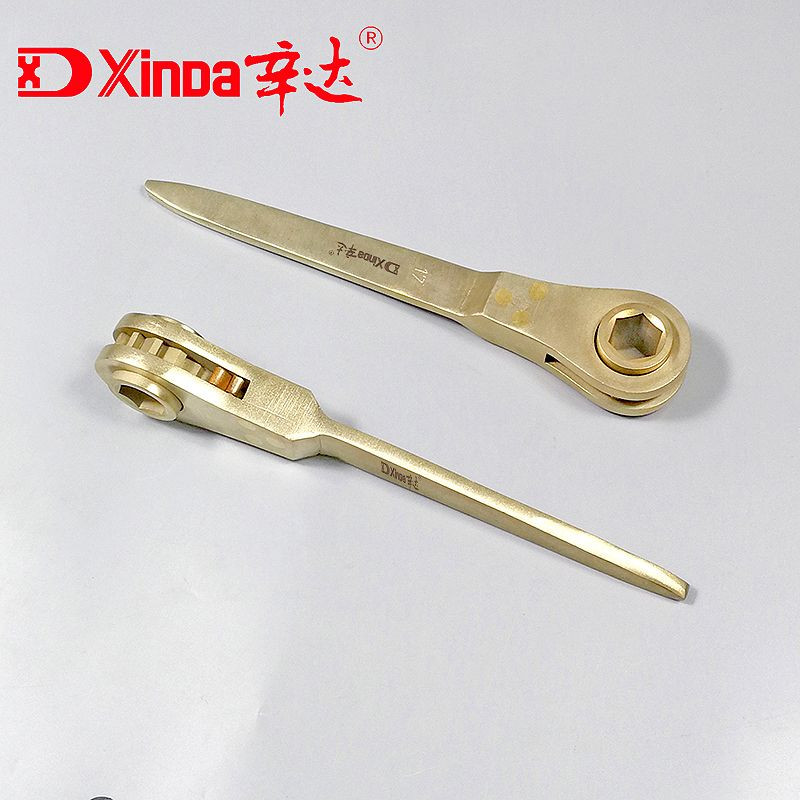 Buy Non Sparking Tools Explosion Proof Socket Ratchet Wrench Copper ...