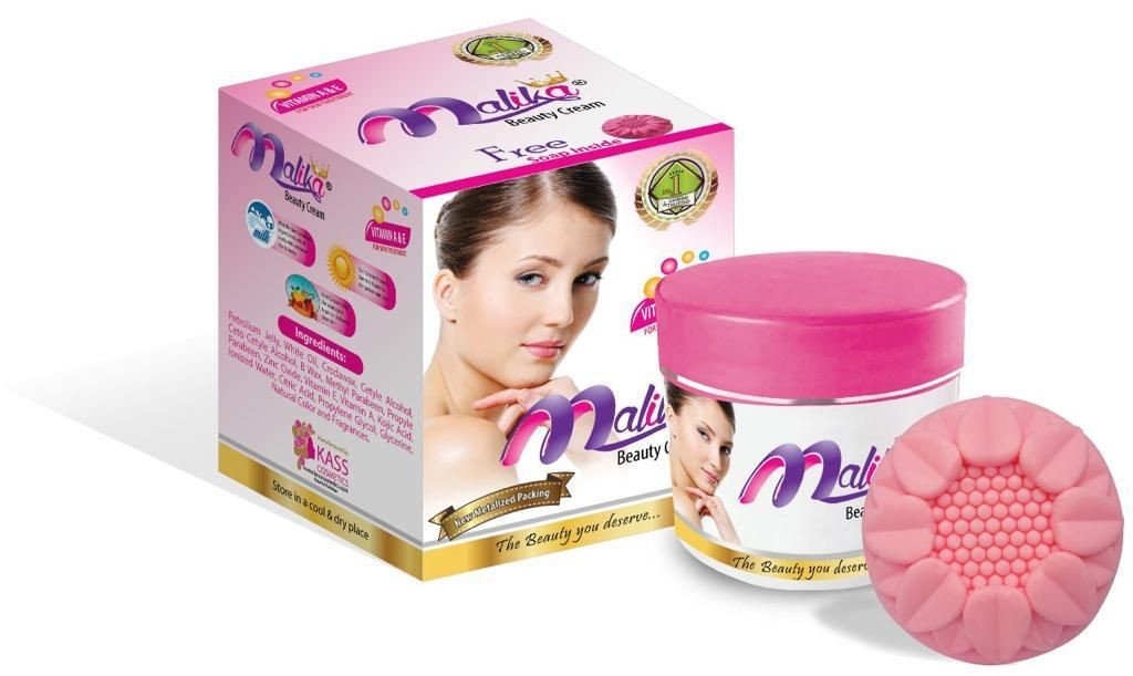 Buy Malika Whitening Beauty Cream With Free Soap from kass cosmetics ...