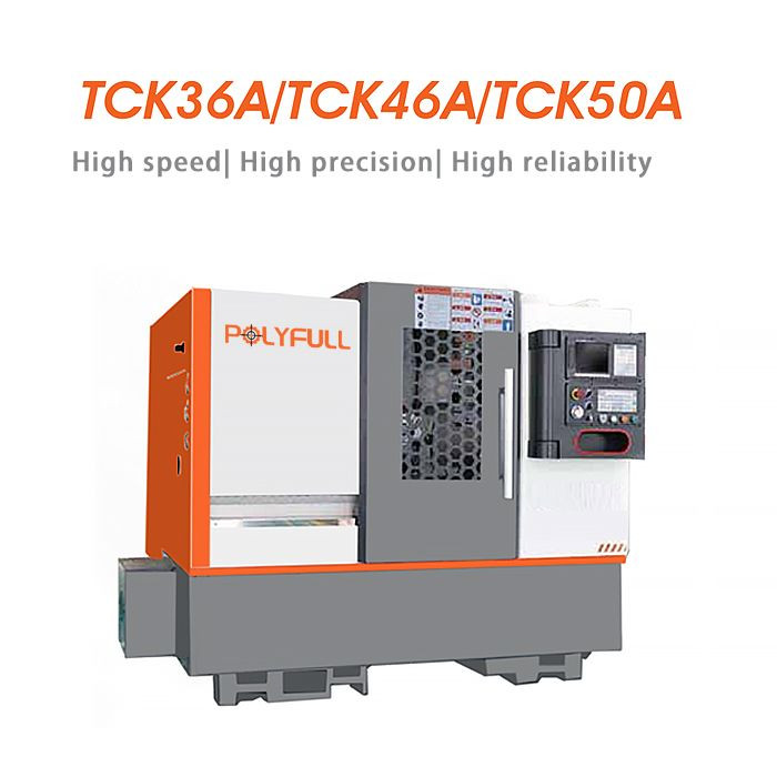 Buy Inclined Bed Line Rail Cnc Lathe from Dalian Polyfull Intelligent ...