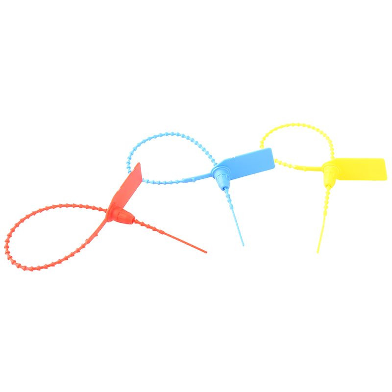 Buy Pull Tight Plastic Strip Seal Tags Security Airline Carts from ...