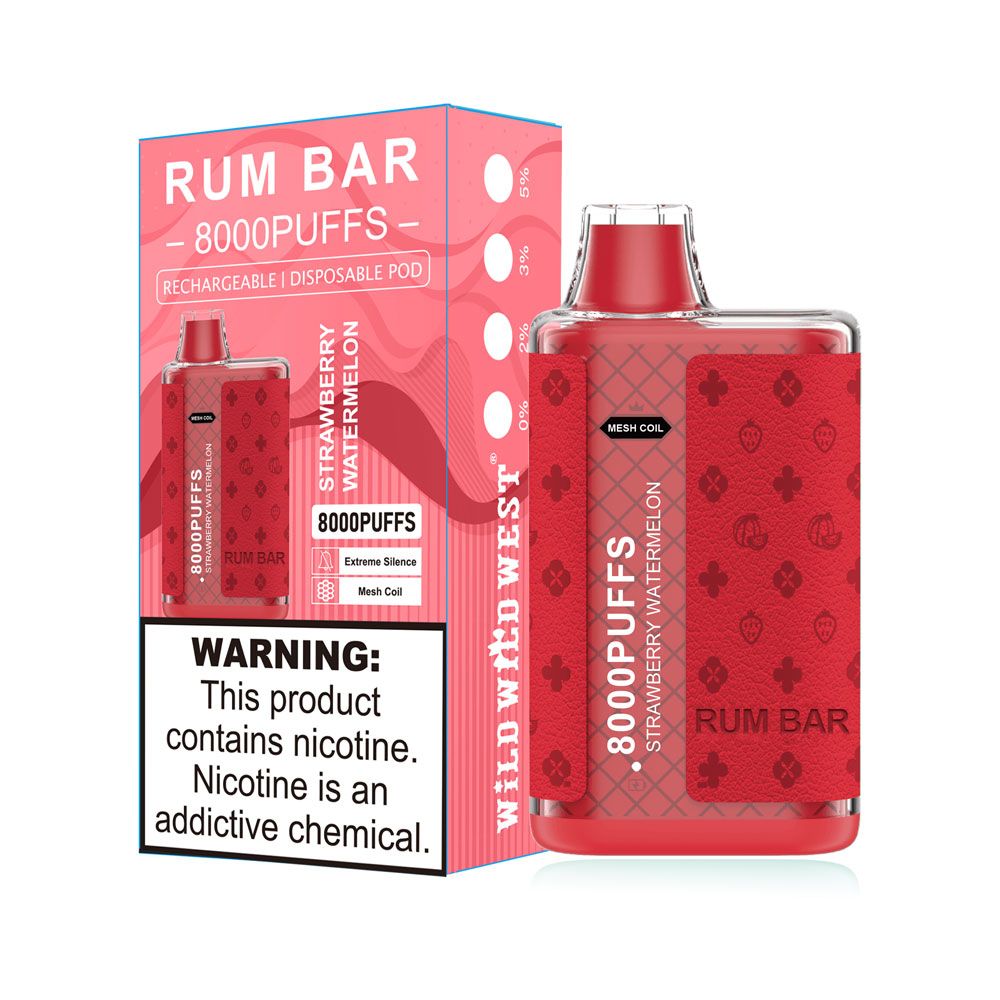 Buy New 8000 Puff Disposable Vape Pen 10 Flavors E Cigarette Mesh Coil ...