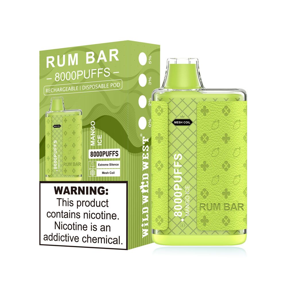 Buy New 8000 Puff Disposable Vape Pen 10 Flavors E Cigarette Mesh Coil ...