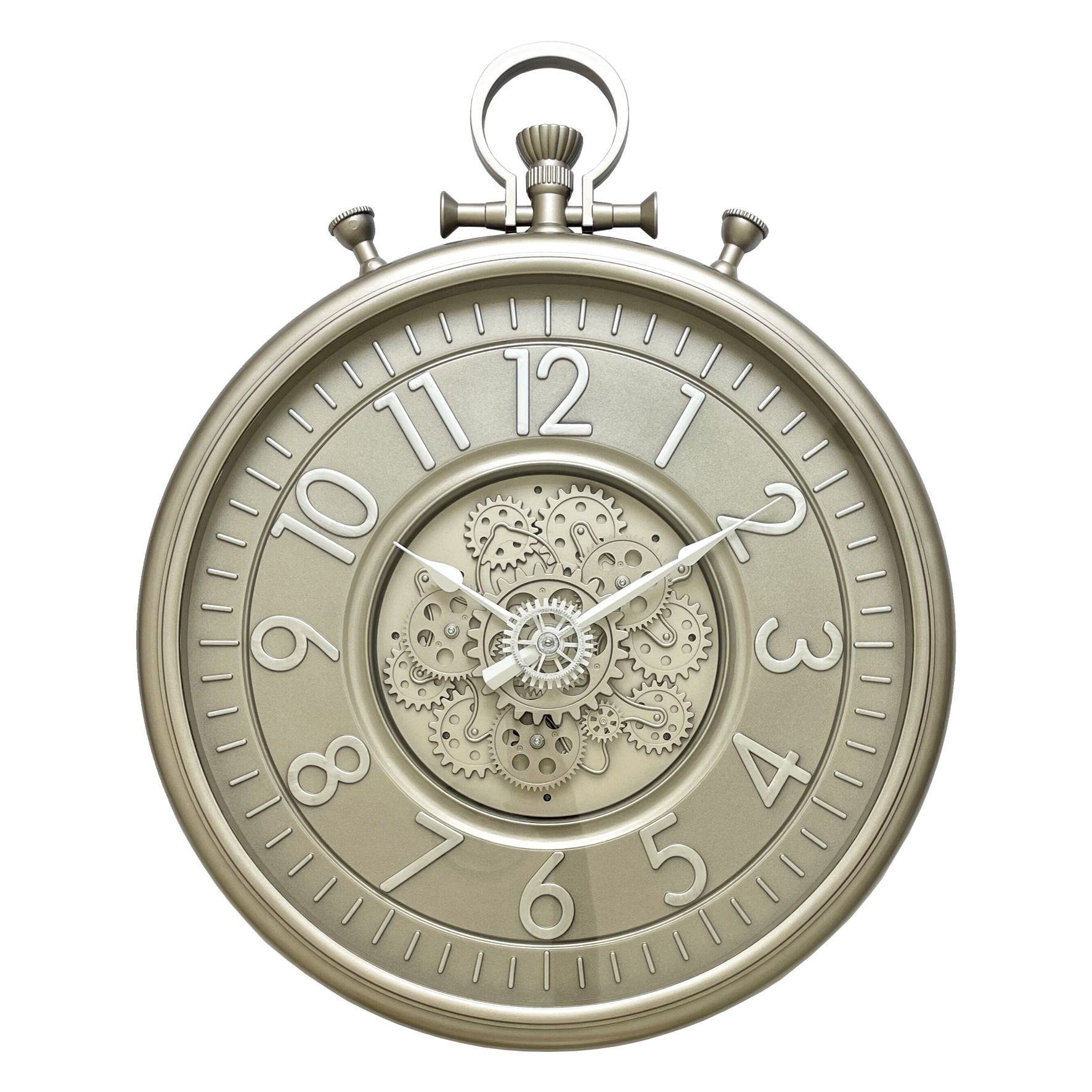 Buy Home Decoration Injection Molding Crafts European Silent Wall Clock ...