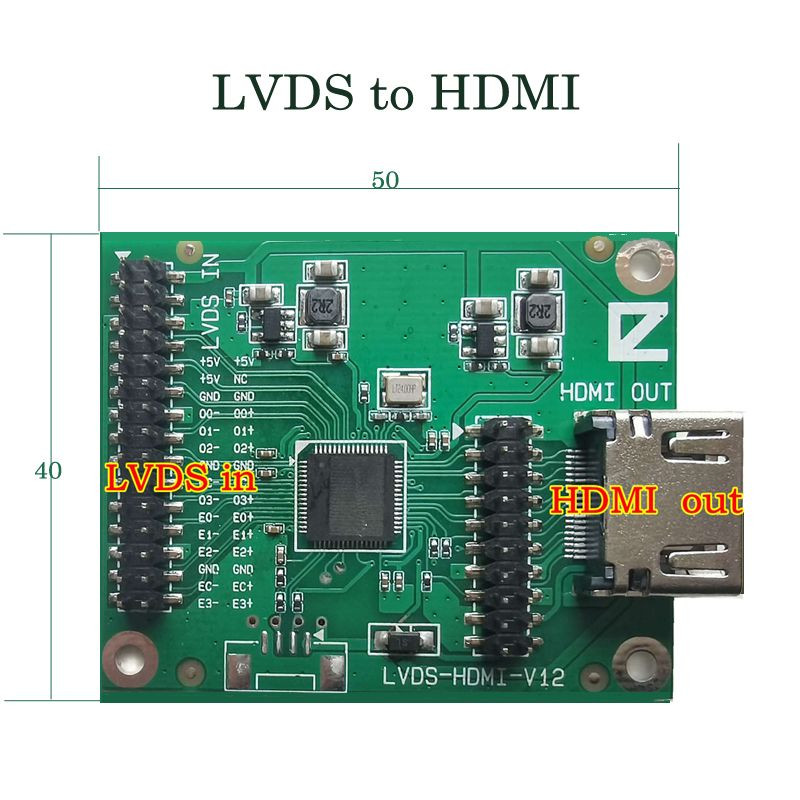 Buy Lvds To Hdmi Signal Converter Board Lvds To Hdmi Driver Board from ...