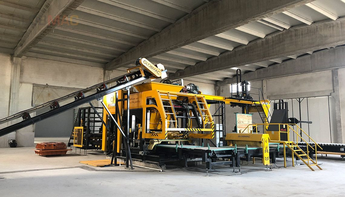 Buy Pars 18 Gbm Fully Automatic Concrete Block Making Machine from ...