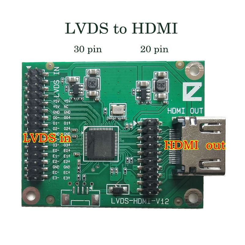 Buy Lvds To Hdmi Signal Converter Board Lvds To Hdmi Driver Board from ...