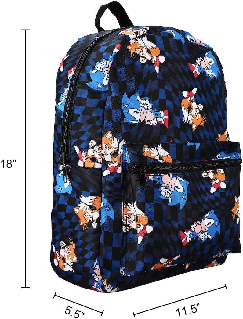 Buy Accessory Innovations Sonic The Hedgehog 16" Large School Backpack ...