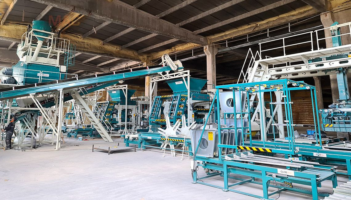 Buy Pars 18 Gbm Fully Automatic Concrete Block Making Machine from ...
