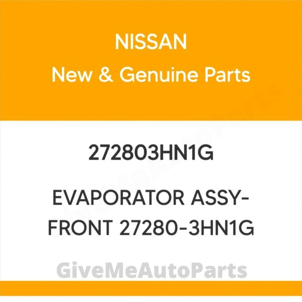 Buy 272803hn1g Genuine Nissan Evaporator Assy-front 27280-3hn1g from ...