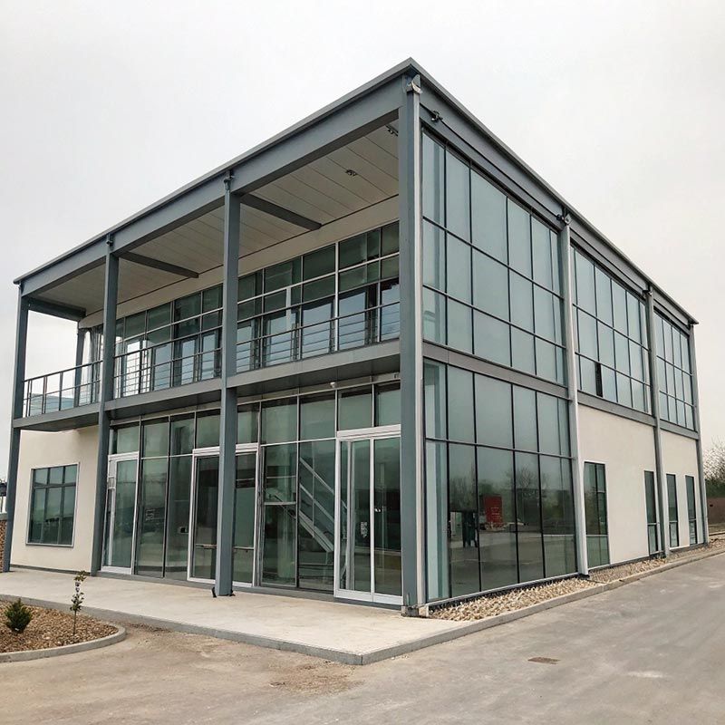 Buy 2-story Steel Warehouse High-rise Steel Structure Office Building ...