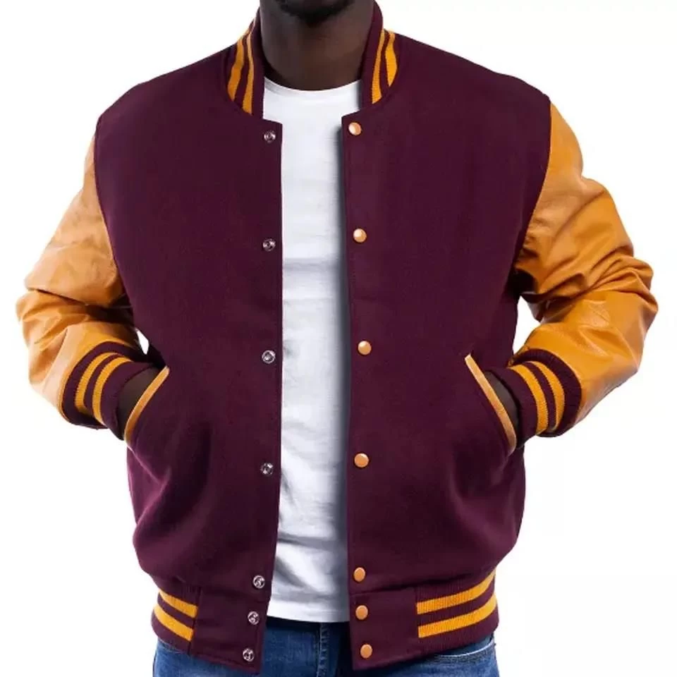 Buy Breathable Coat Baseball Varsity Jacket Letterman Jacket from ...