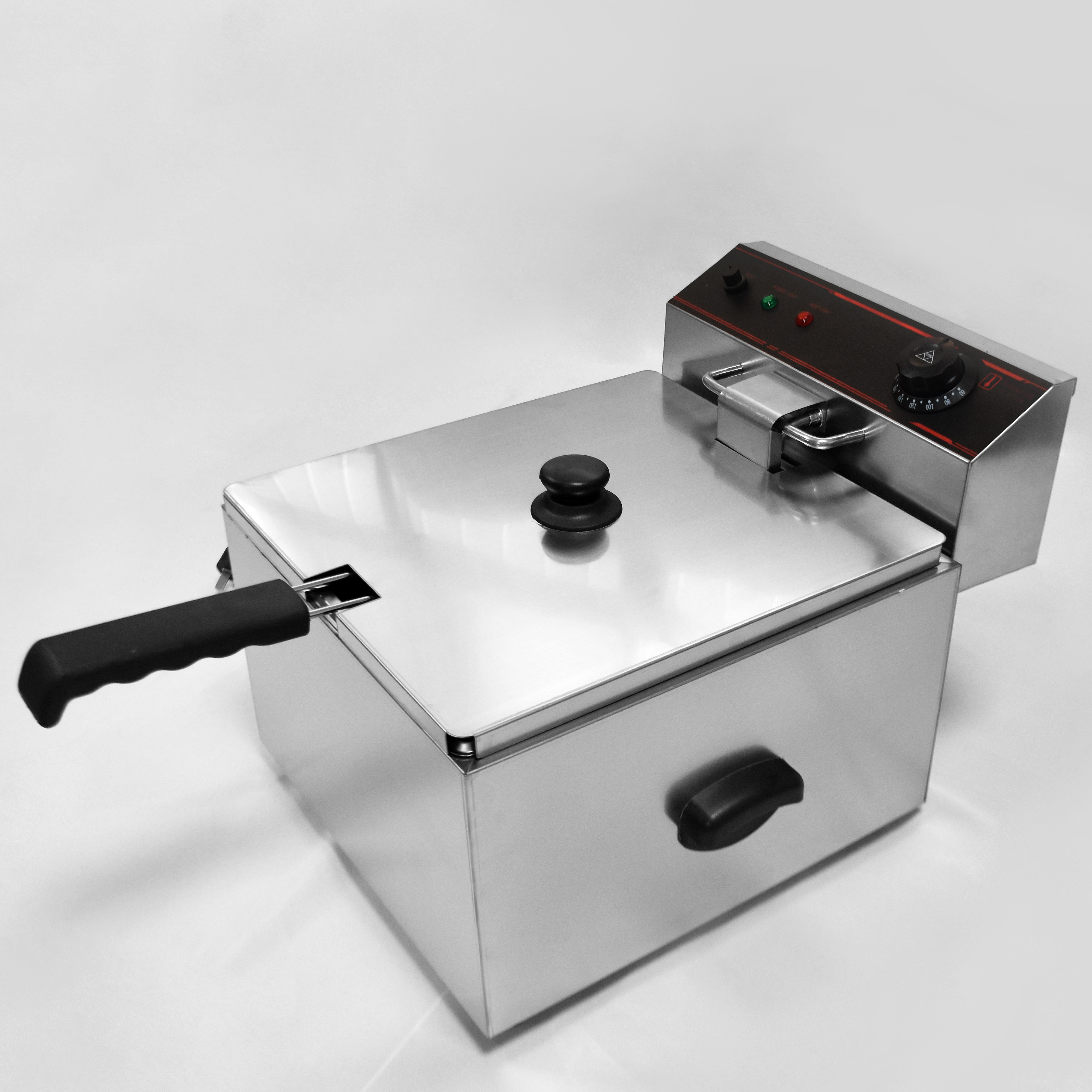 Buy 11l Automatic Fryer Commercial Restaurant Deluxe Series Adjustable ...