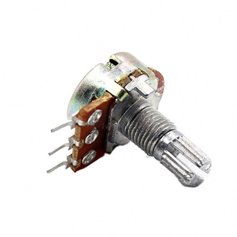 Buy 1m Ohm Rotary Potentiometer B1m Audio Volume Control Double Joint 3 ...