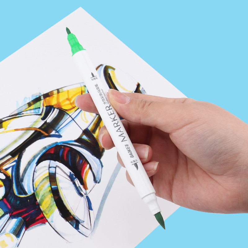Buy 2020 New Design 36 Colors Sketch Permanent Alcohol Marker Pen Set ...