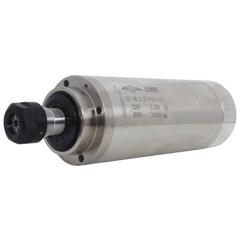 Buy 2.2kw Water Cooled Spindle For Cnc Spindle Machine 24000rpm Collect ...