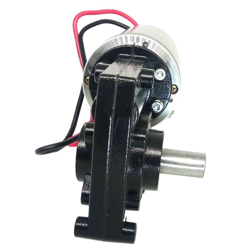 Buy 24v Dc Motor 150w 200w 200rpm Dc Motor Geared 12v 24v Dc Worm Gear ...