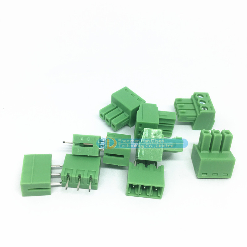 Buy 2edgk 5.08mm Pitch Connectors Pcb Terminal Blocks Electronic Components 2p 3p 4p 5p 6p 7p 8p ...