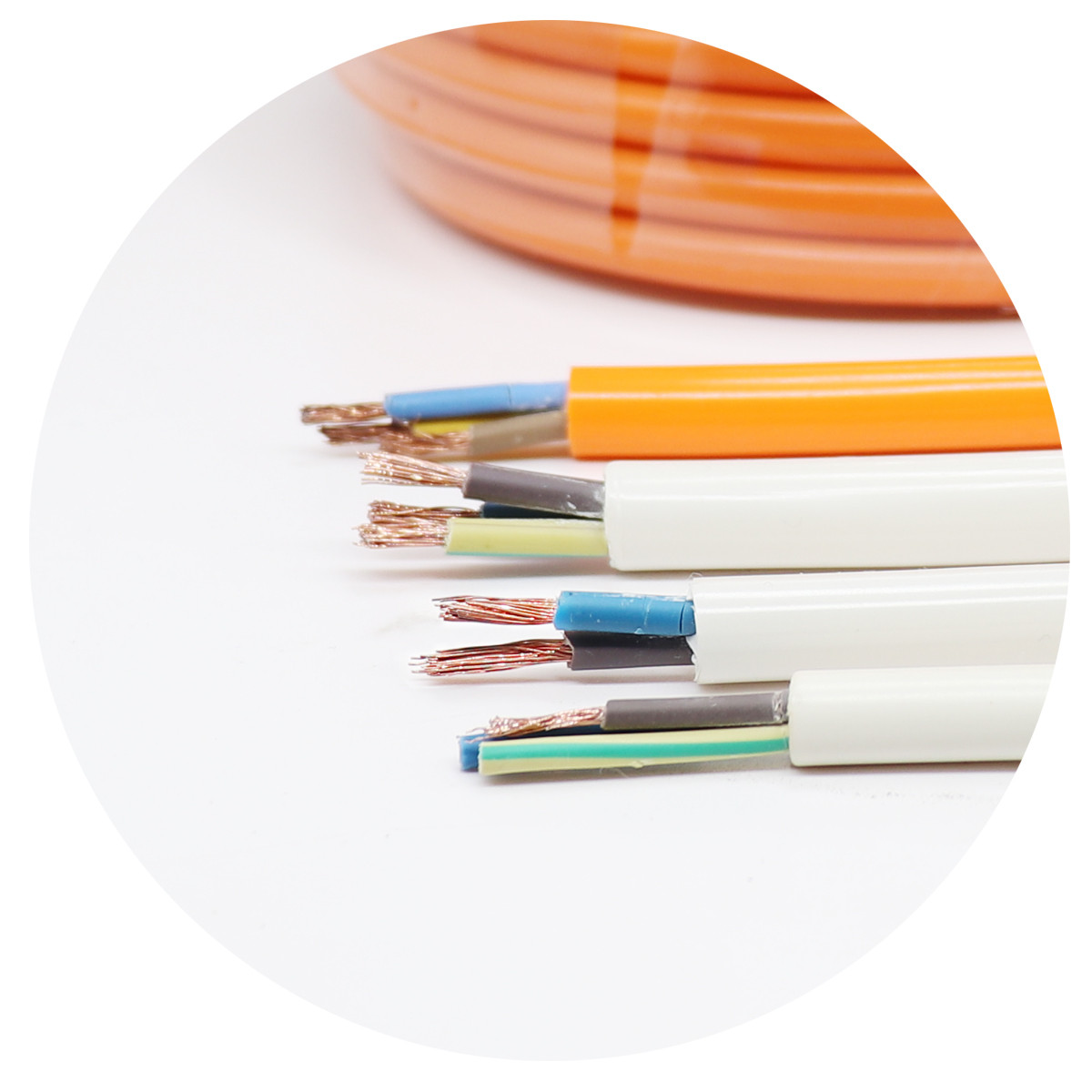 Buy 4 Core 10mm2 Copper Cable Electric Electronic Aluminum Wire 18awg ...